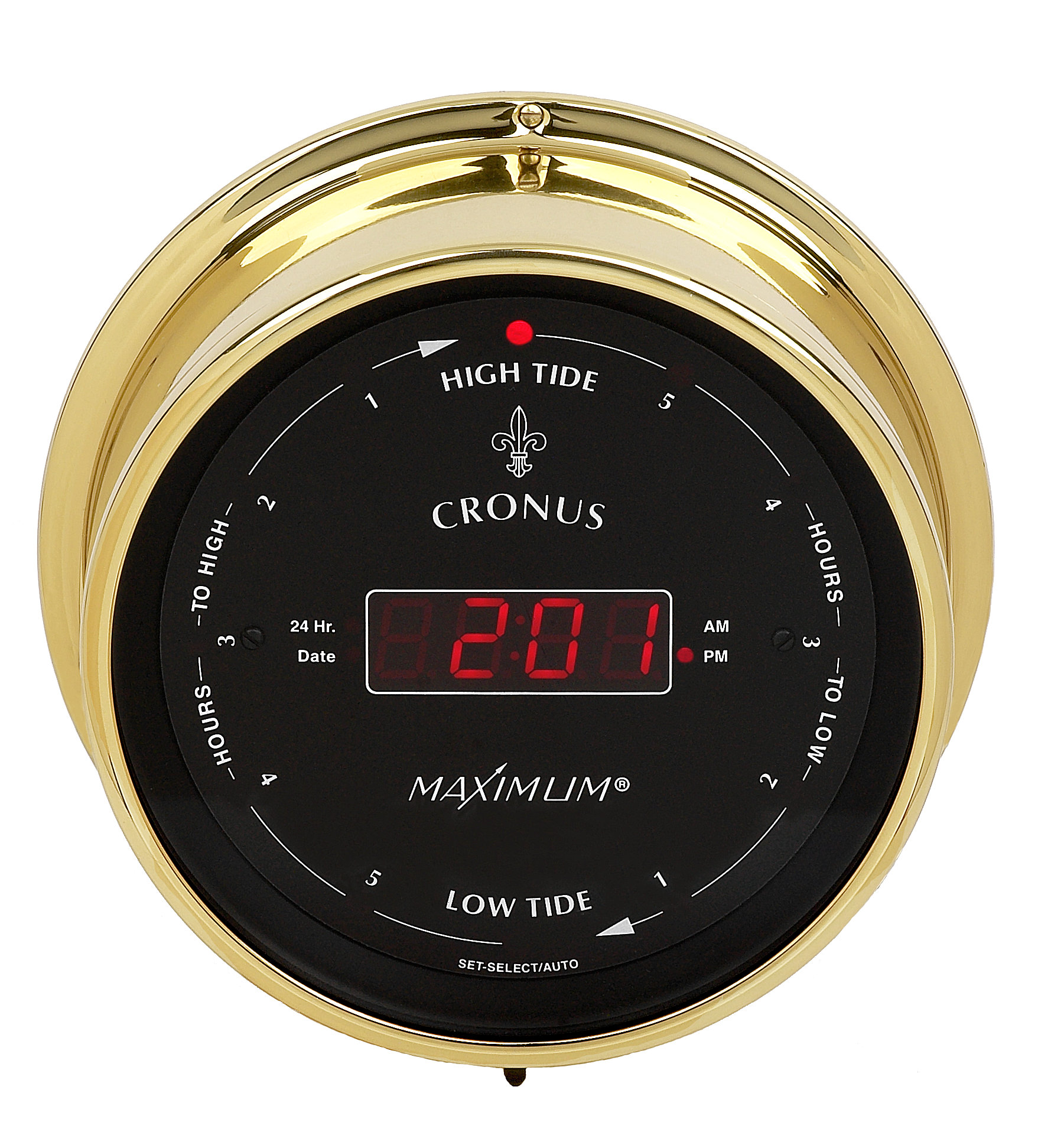 Maximum Weather Instruments Cronus Wall Clock | Wayfair