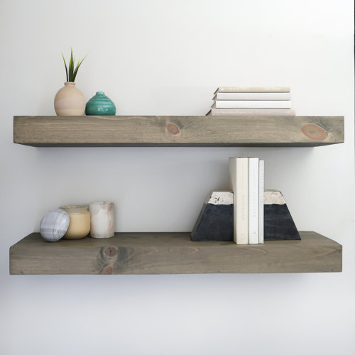 Wayfair | Grey Wall & Display Shelves You'll Love in 2023