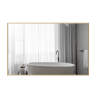 Ledel Modern & Contemporary Rectangle Bathroom Vanity Mirror Metal ...