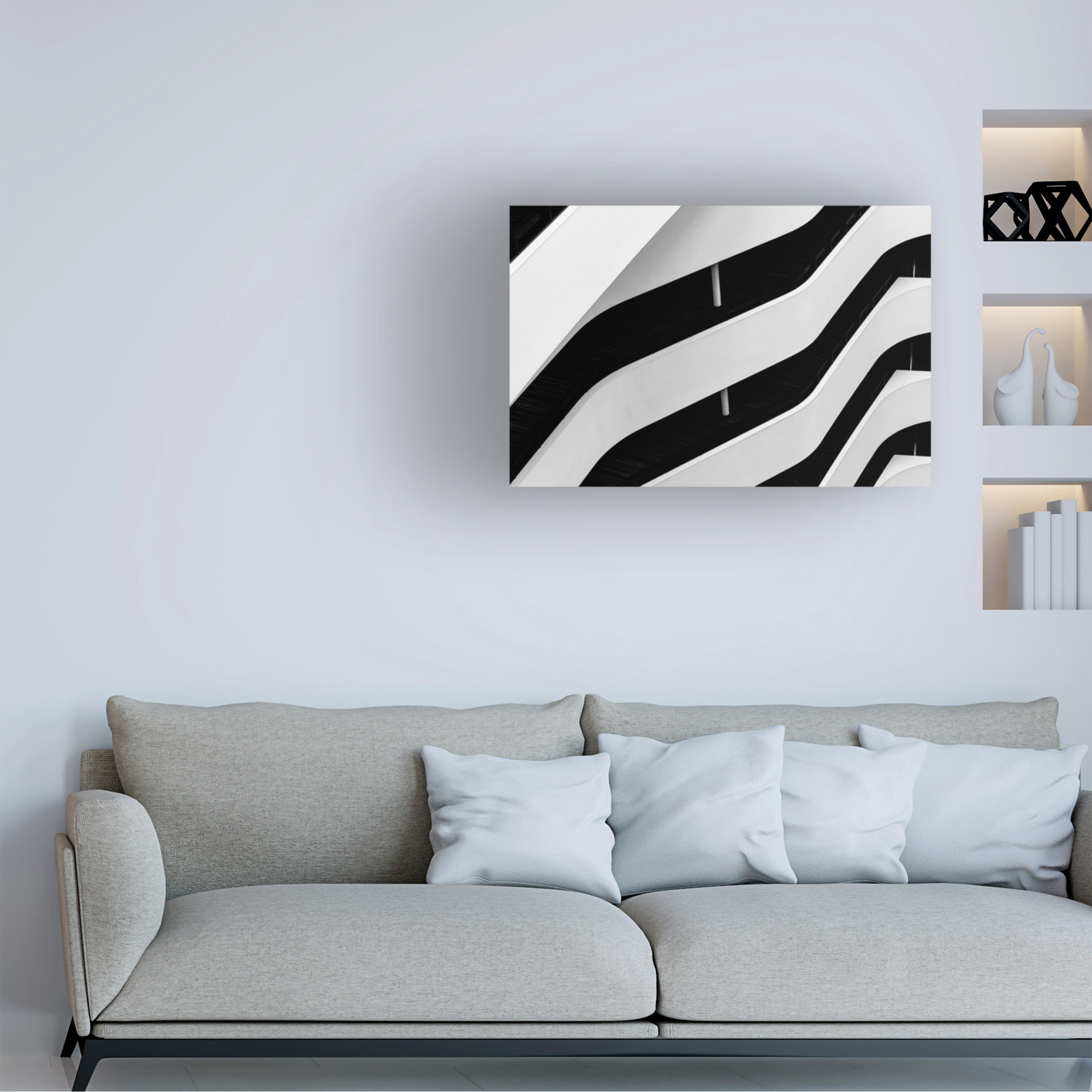 Ebern Designs Henk Van Maastricht Hilton Lines 1 Canvas Art | Wayfair