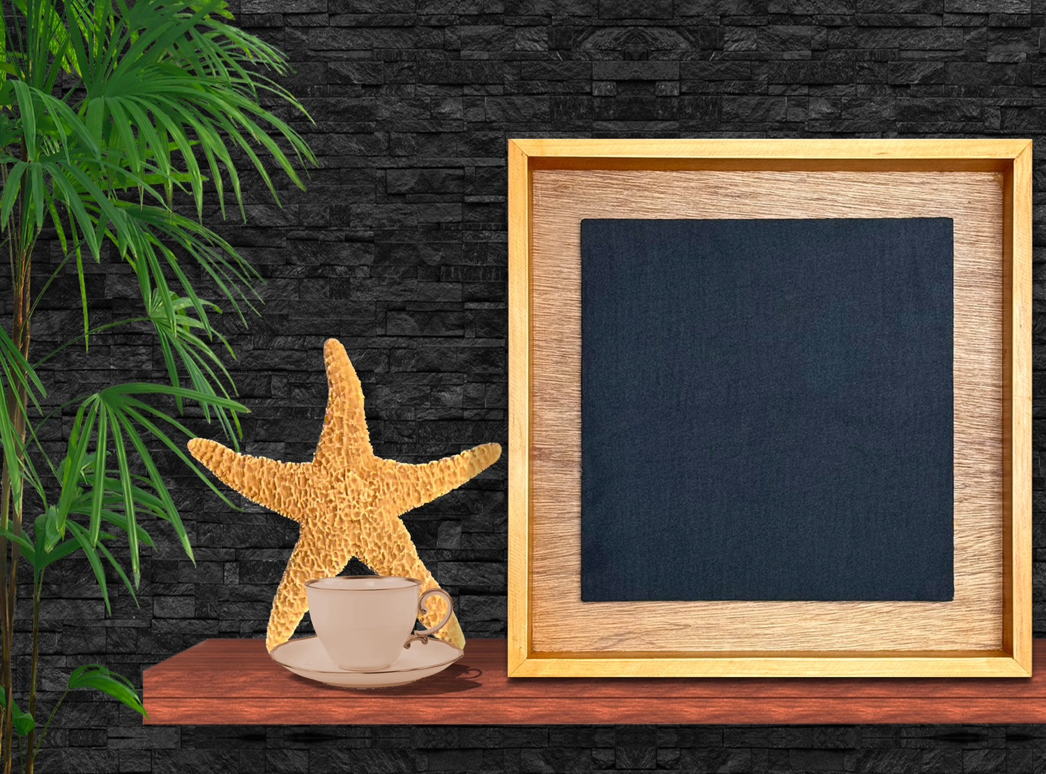 Spice Islands Wicker Bar Harbor Floating Platform Shadow Box | Wayfair