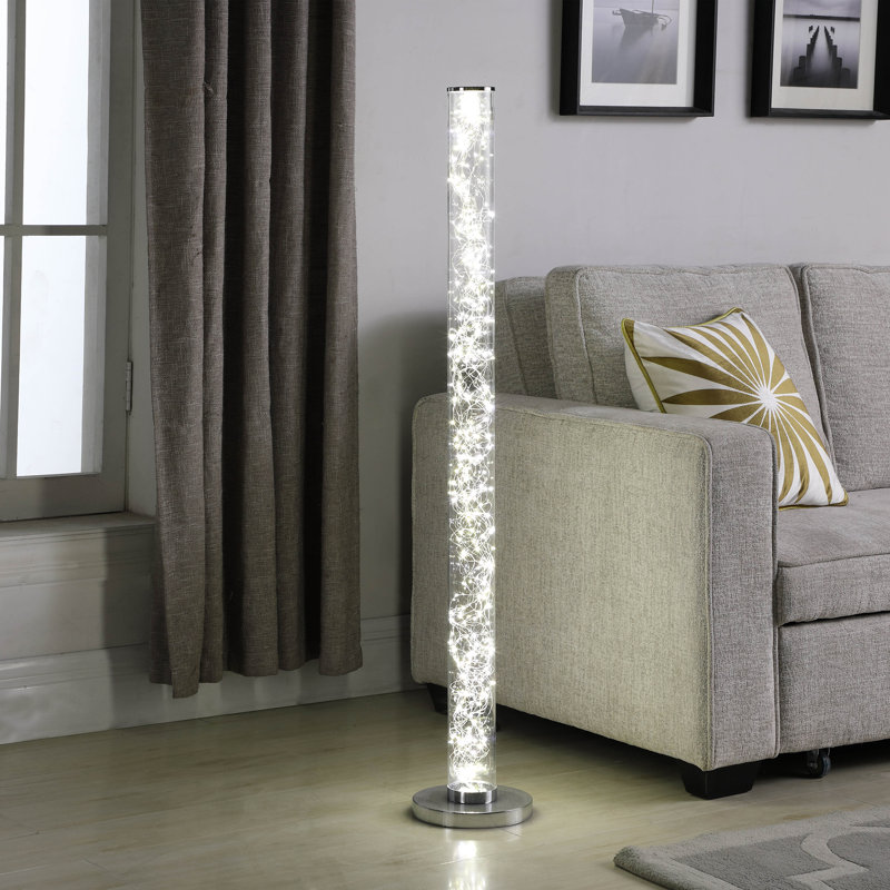 Orren Ellis Brashears 49" LED Column Floor Lamp & Reviews | Wayfair