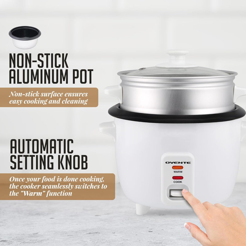 Ovente 10 Cup Rice Cooker | Wayfair