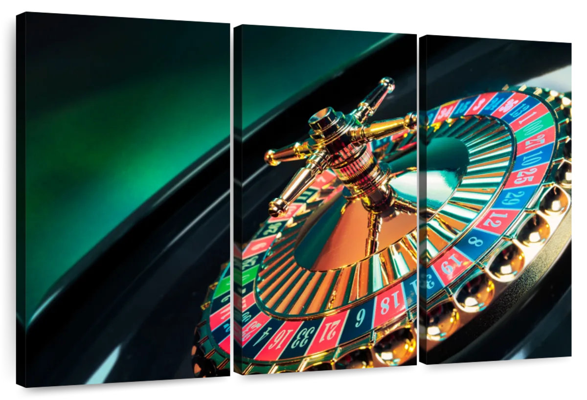 Ebern Designs Colorful Roulette Wheel | Wayfair