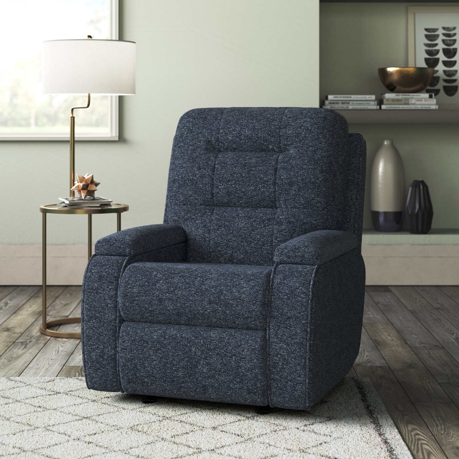 Mercury Row Reider 35" Wide Manual Rocker Standard Recliner & Reviews ...