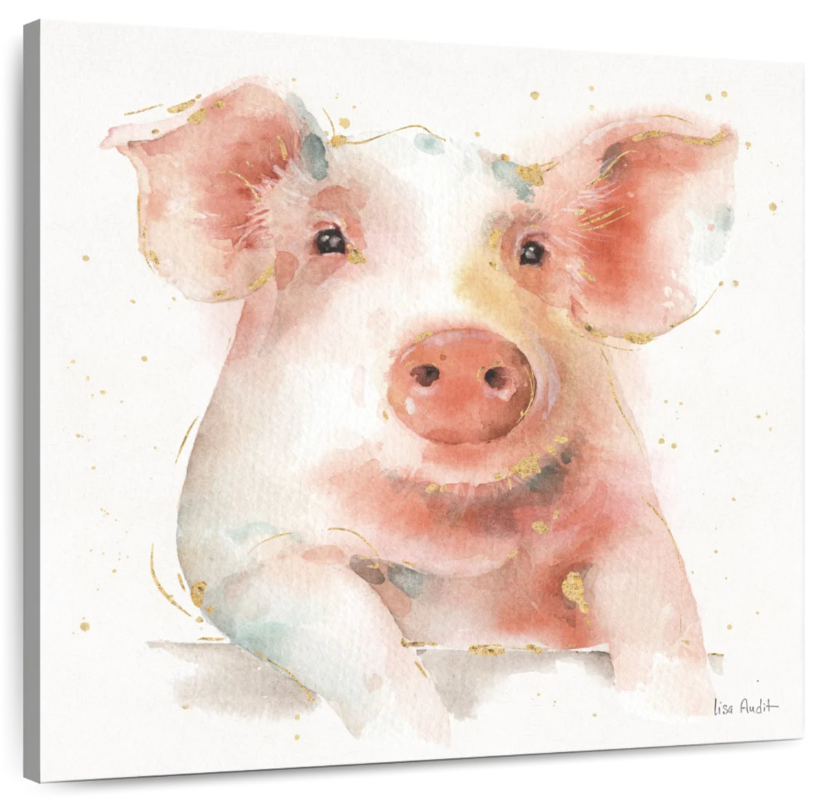 Ebern Designs Brampt Farm Friends Pig | Wayfair
