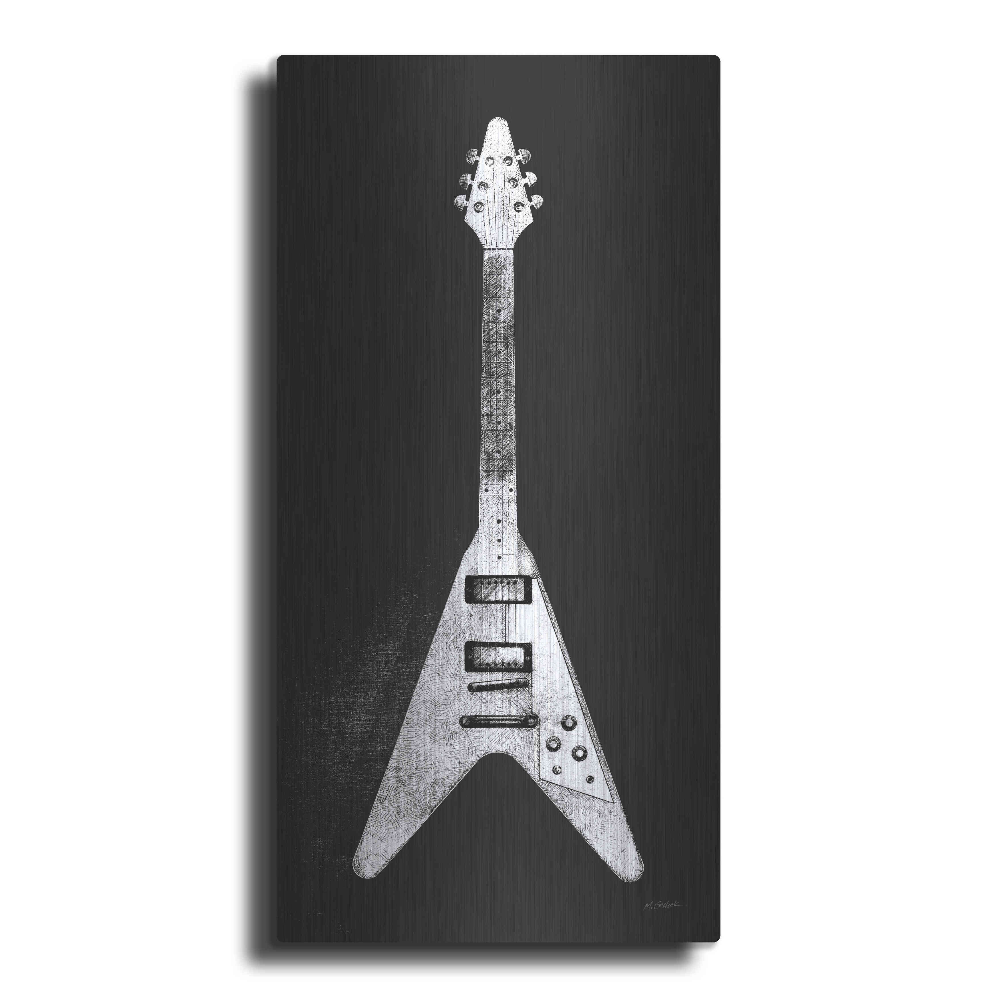 Red Barrel Studio® Garage Band III Wb by Mike Schick - Unframed Graphic ...