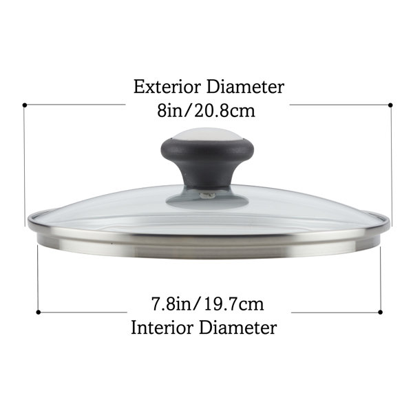 Farberware Classic Series Glass Replacement Lid for 12-Inch Farberware ...