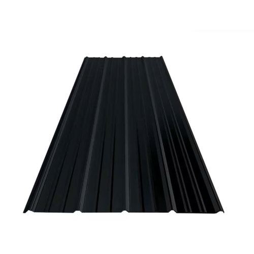 e-Joy 96" Galvalume Steel 29-Gauge Roof/Siding Panel in Black | Wayfair