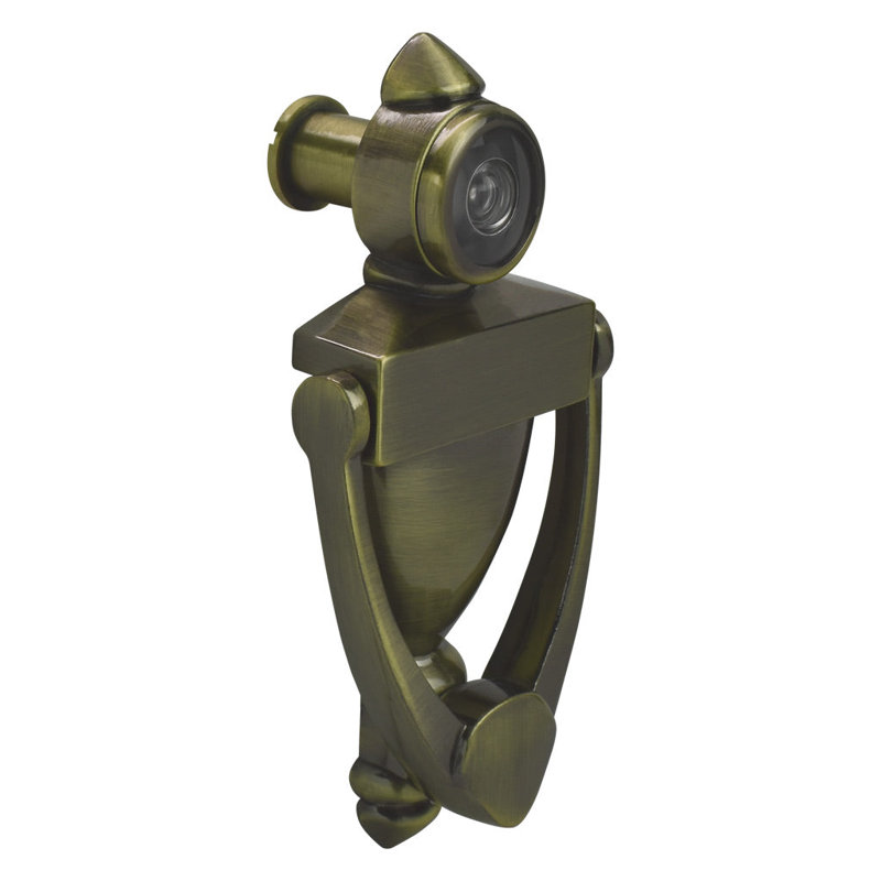 Nuk3y High Door Knocker W/220 Degree Viewer | Wayfair