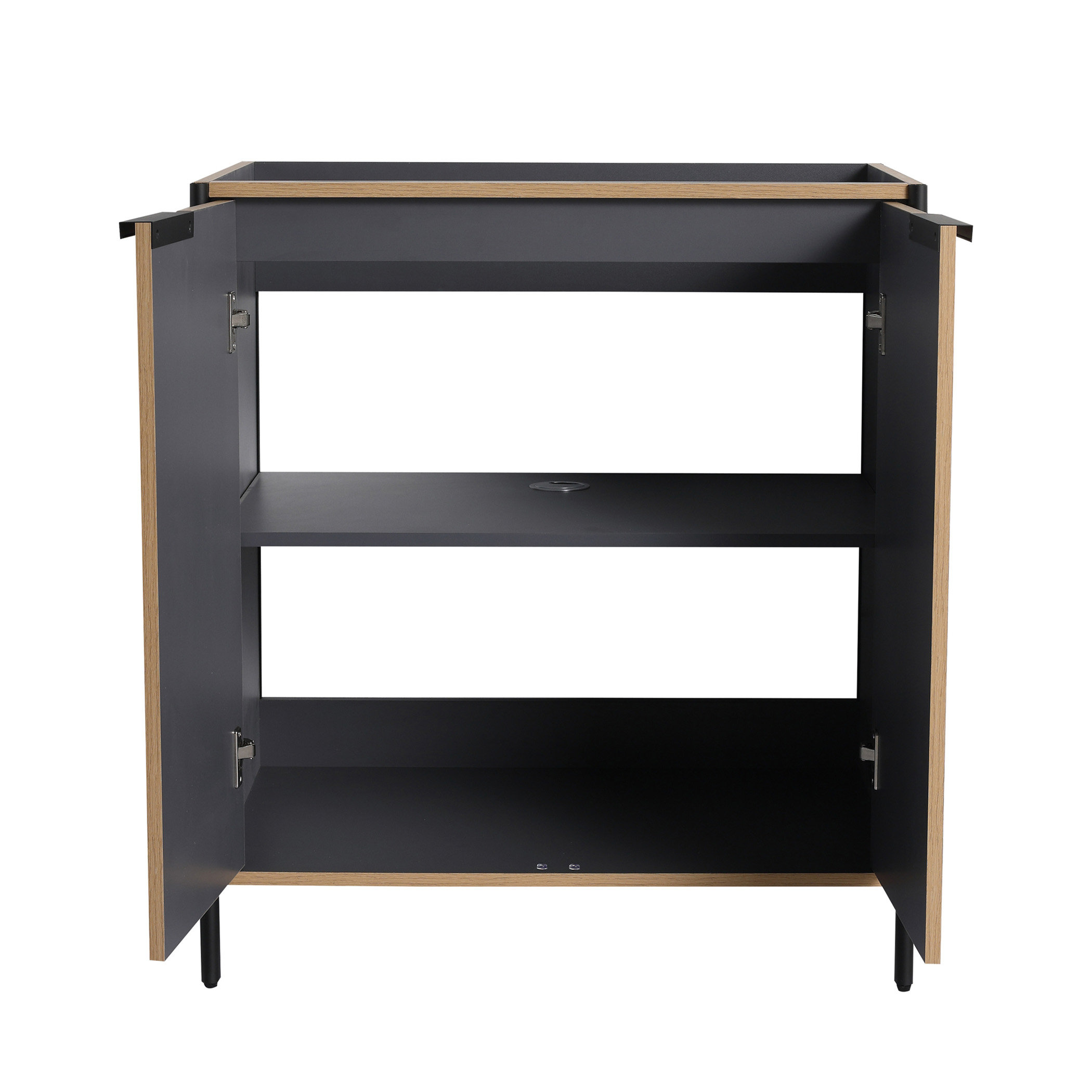 Hokku Designs Meuble-lavabo autoportant, seul meuble-lavabo sans ...
