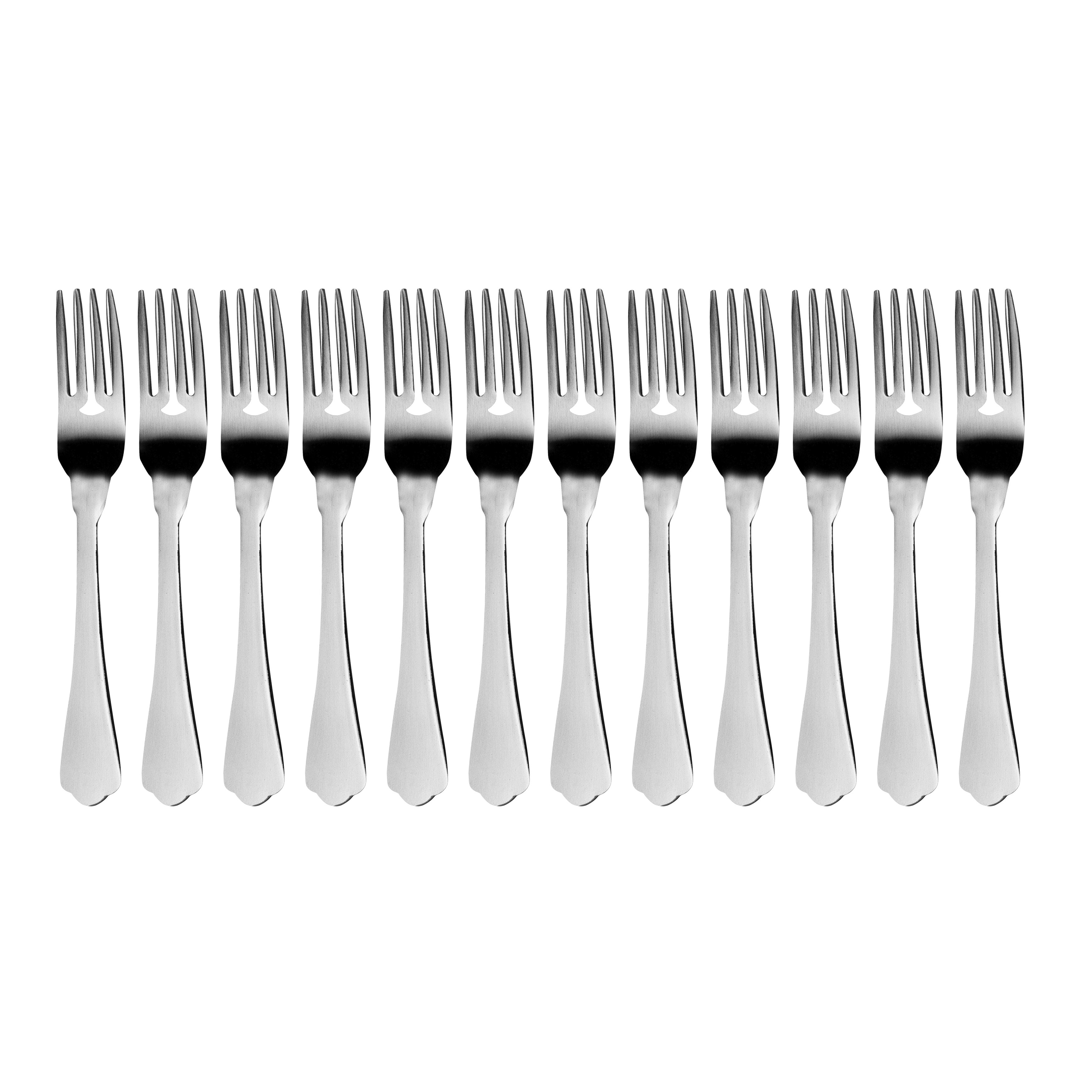 MEPRA Ginevra Table Fish Fork - 12 Pieces - Stainless Steel | Wayfair