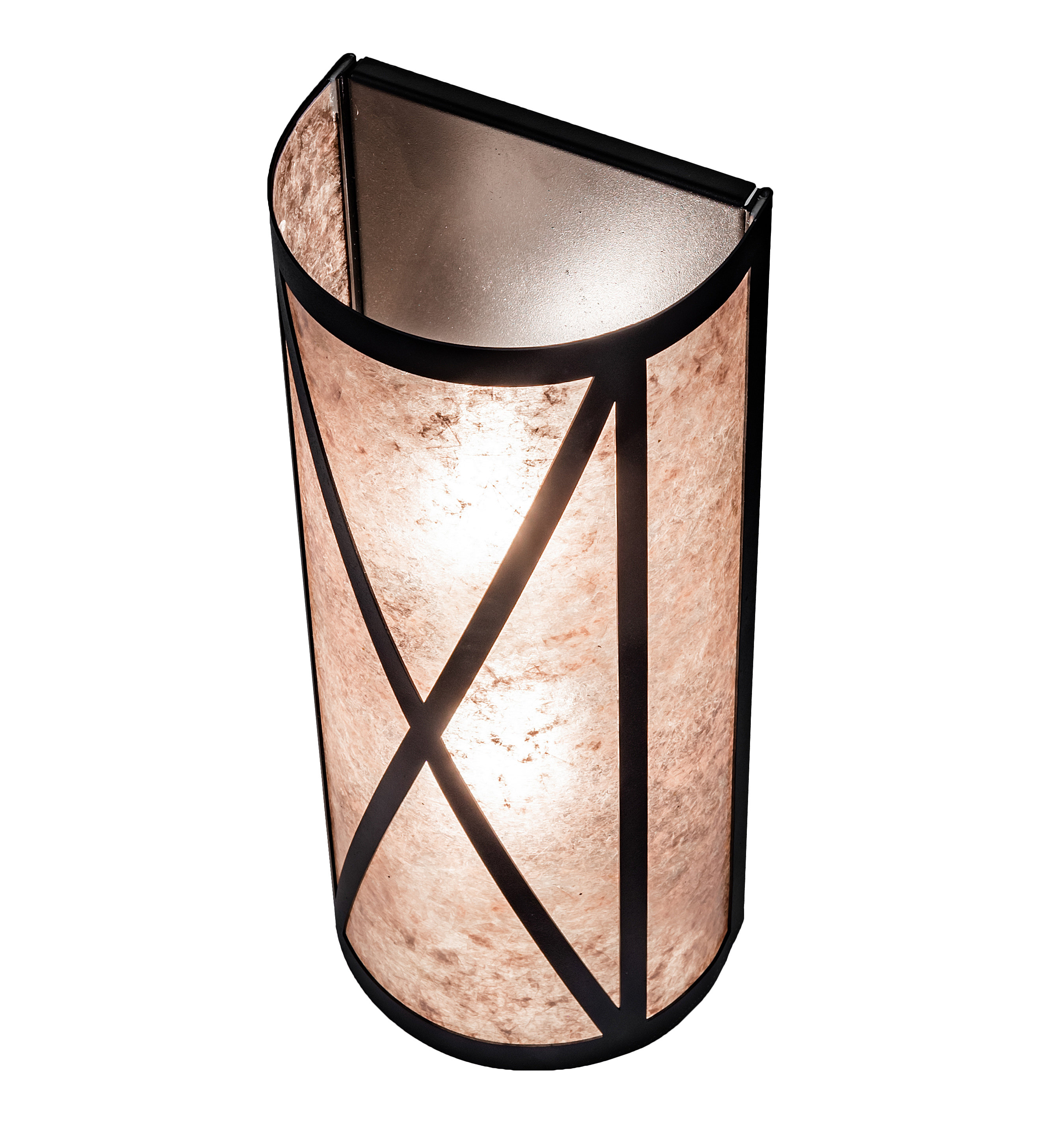 Meyda Lighting 7" Wide Saltire Craftsman Wall Sconce - Wayfair Canada