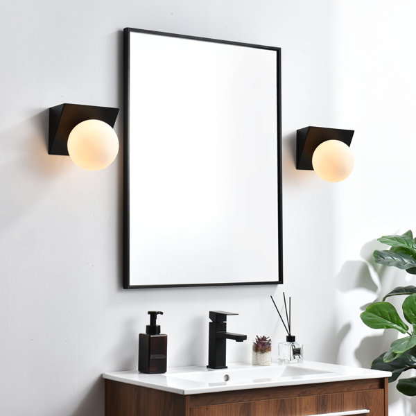 Wrought Studio Darrik Flush Mounted Wall Sconce | Wayfair