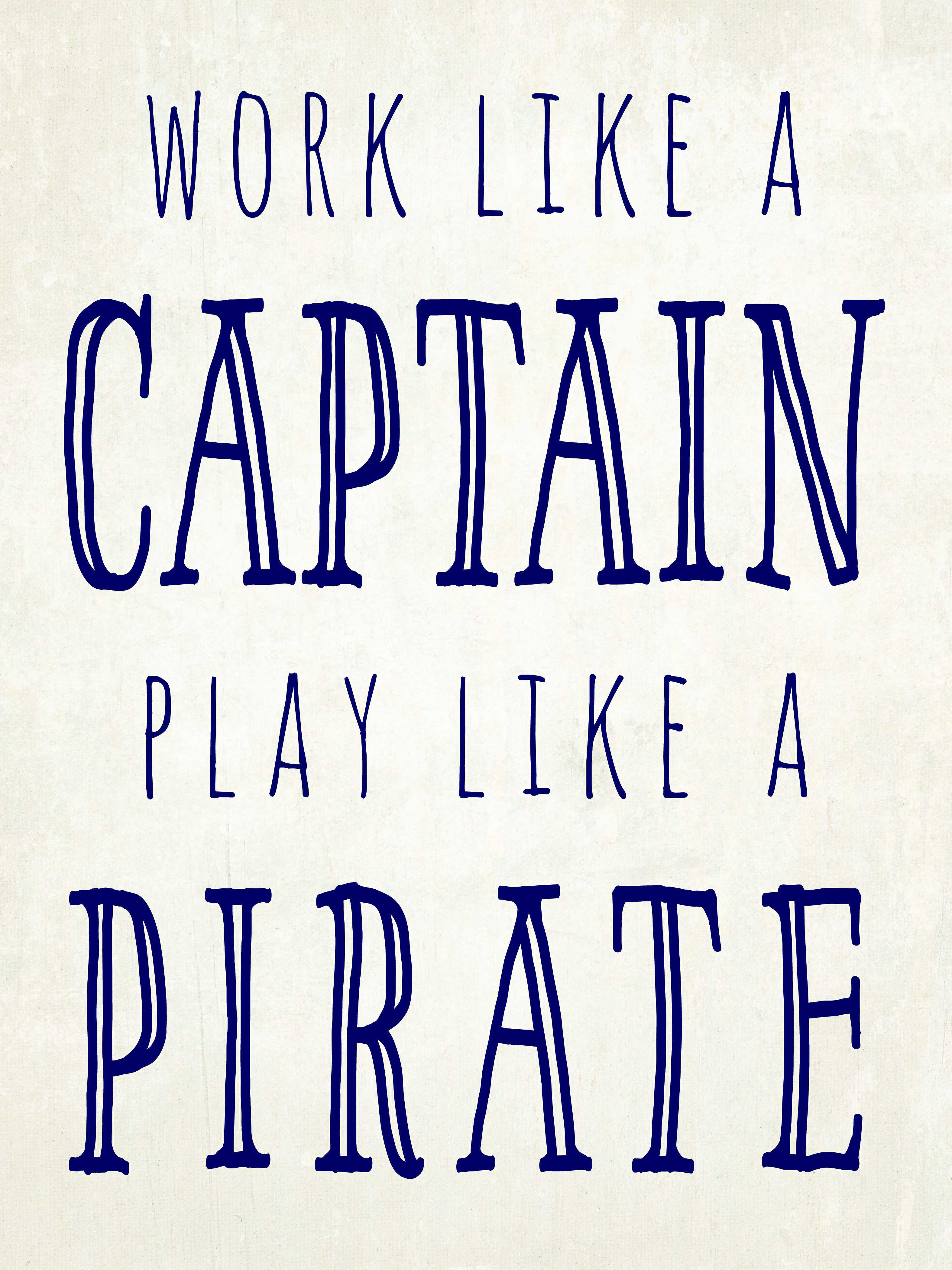 Trinx Play Like A Pirate - Wrapped Canvas Print - Wayfair Canada