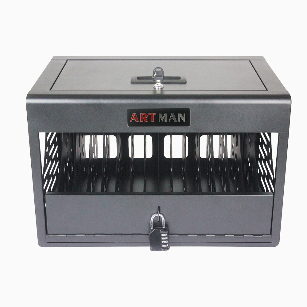 Latitude Run® 16 Bay Charging Cabinet For Laptop,Chromebook, Locking ...