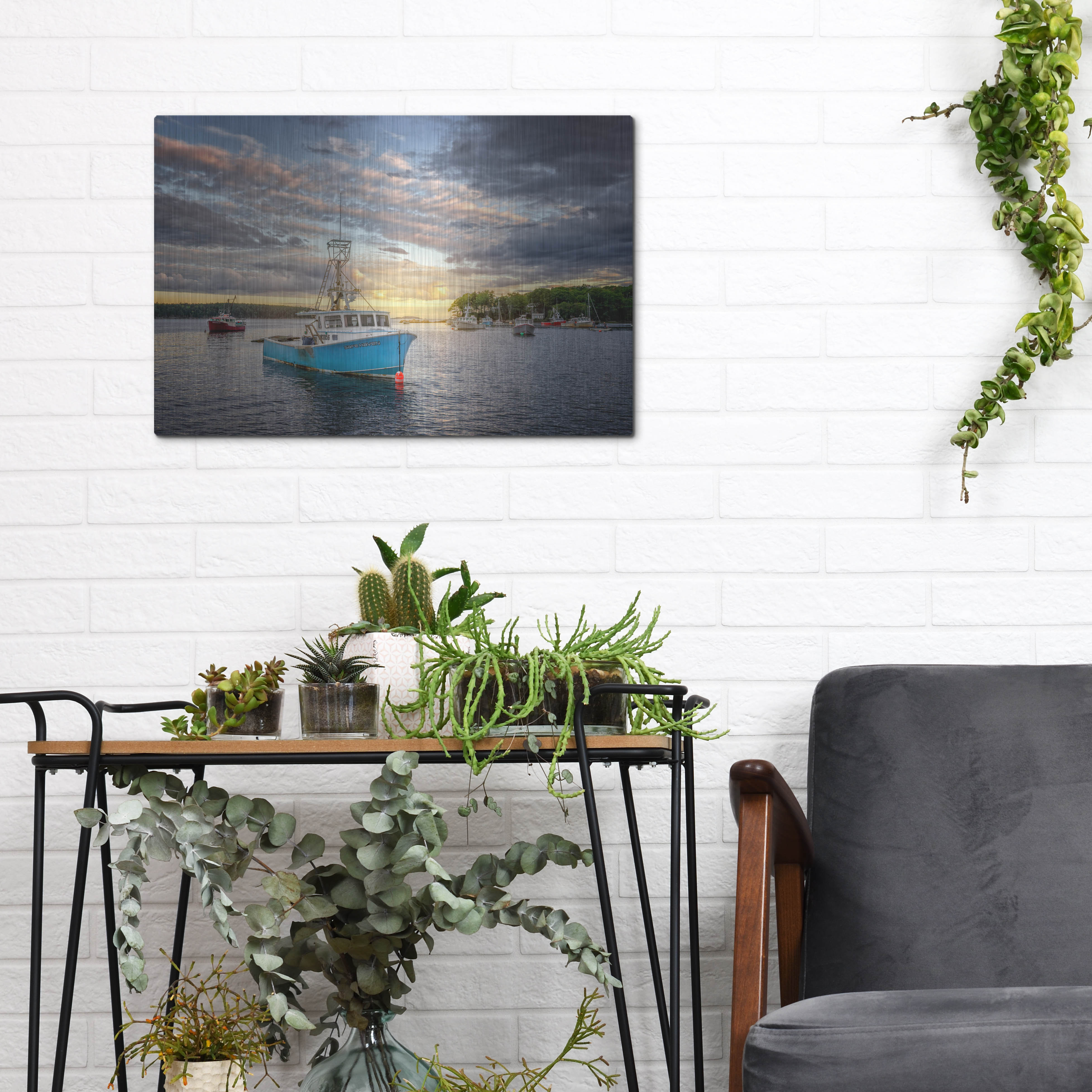 Breakwater Bay 'Safe Haven' by Rick Berk Metal Wall | Wayfair