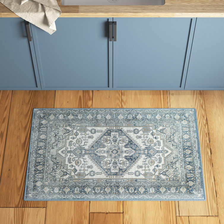 Steelside™ Milford Vintage London Fog Area Rug & Reviews | Wayfair