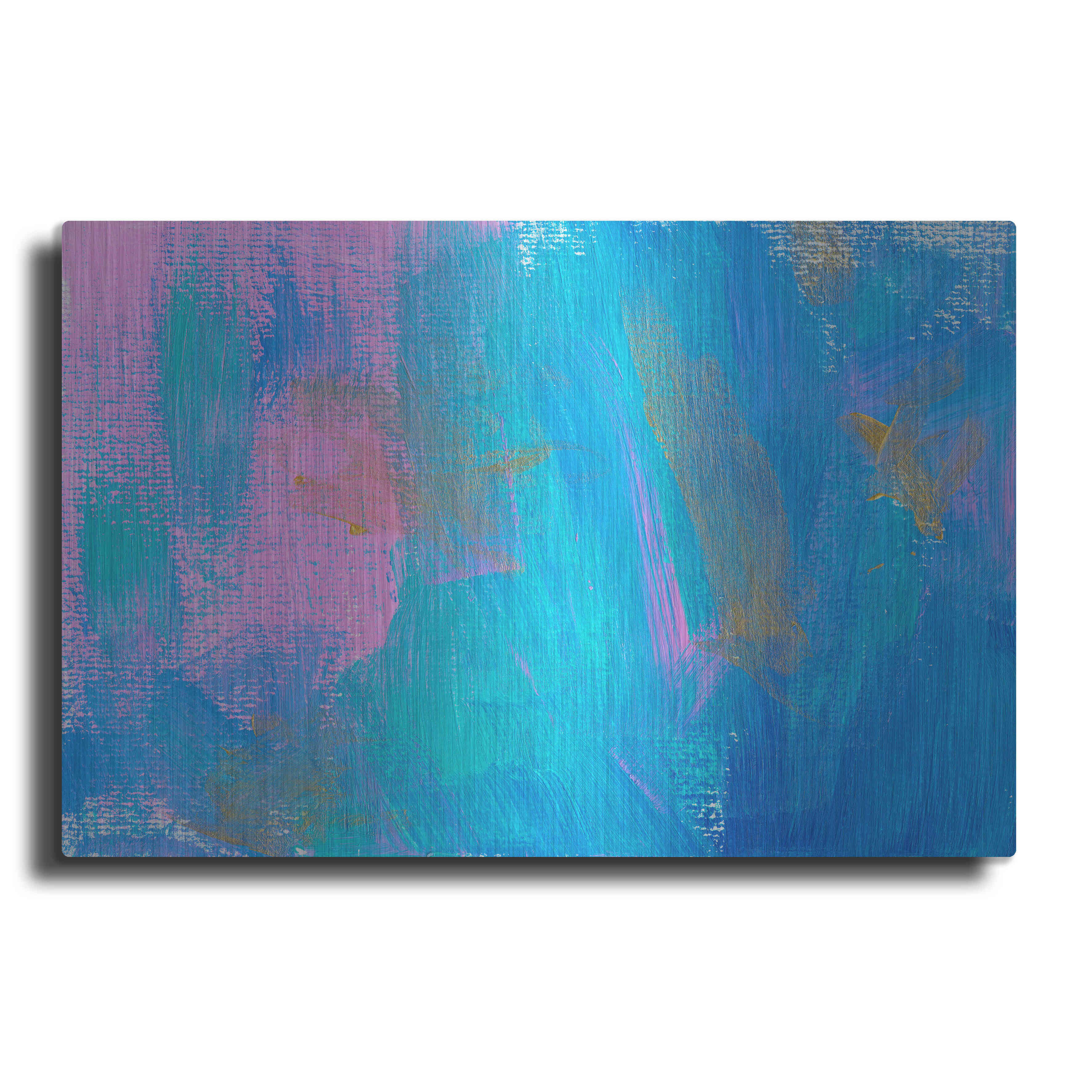 Ivy Bronx Color Rave by Natasha - Unframed Print on Metal | Wayfair