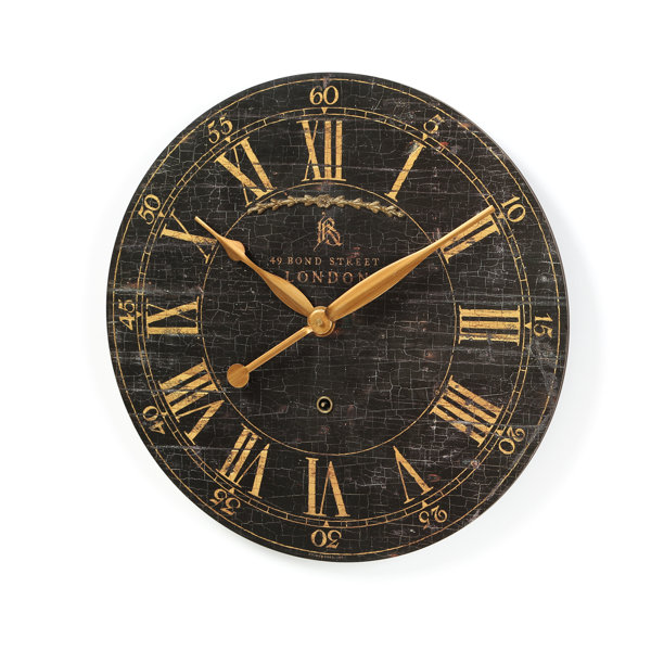 Greyleigh™ Haslingden Wood Wall Clock & Reviews | Wayfair