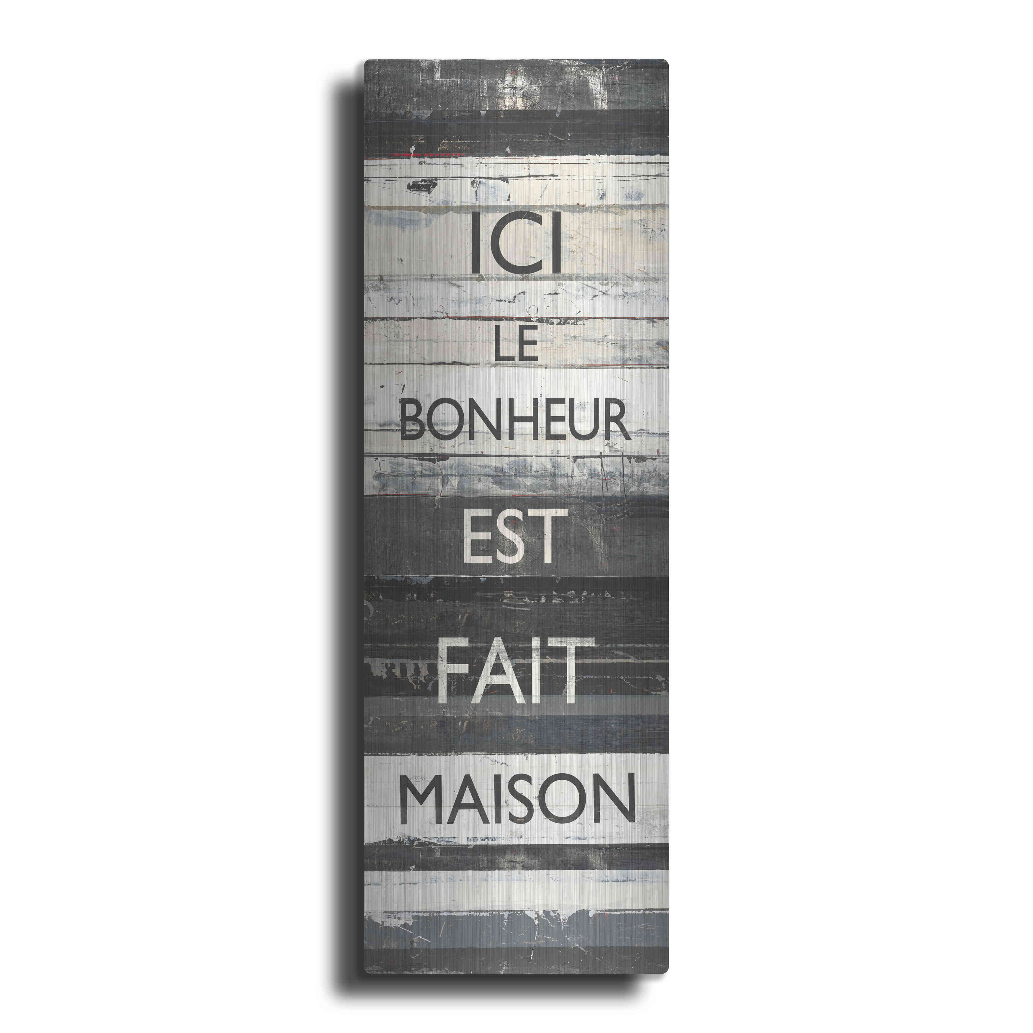 Trinx 'Zephyr Quote' By Mike Schick, Metal Wall Art - Wayfair Canada