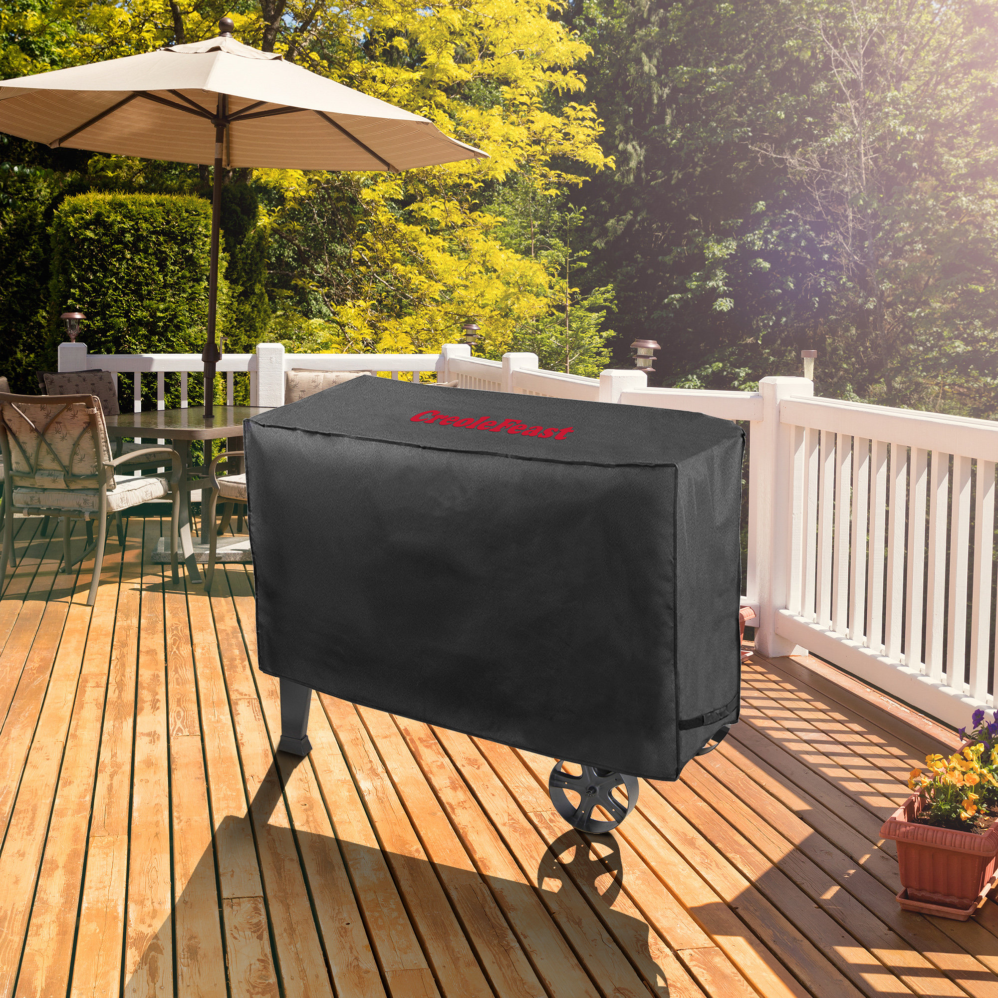 Creole Feast Charcoal Grill Cover - Fits up to 47" | Wayfair