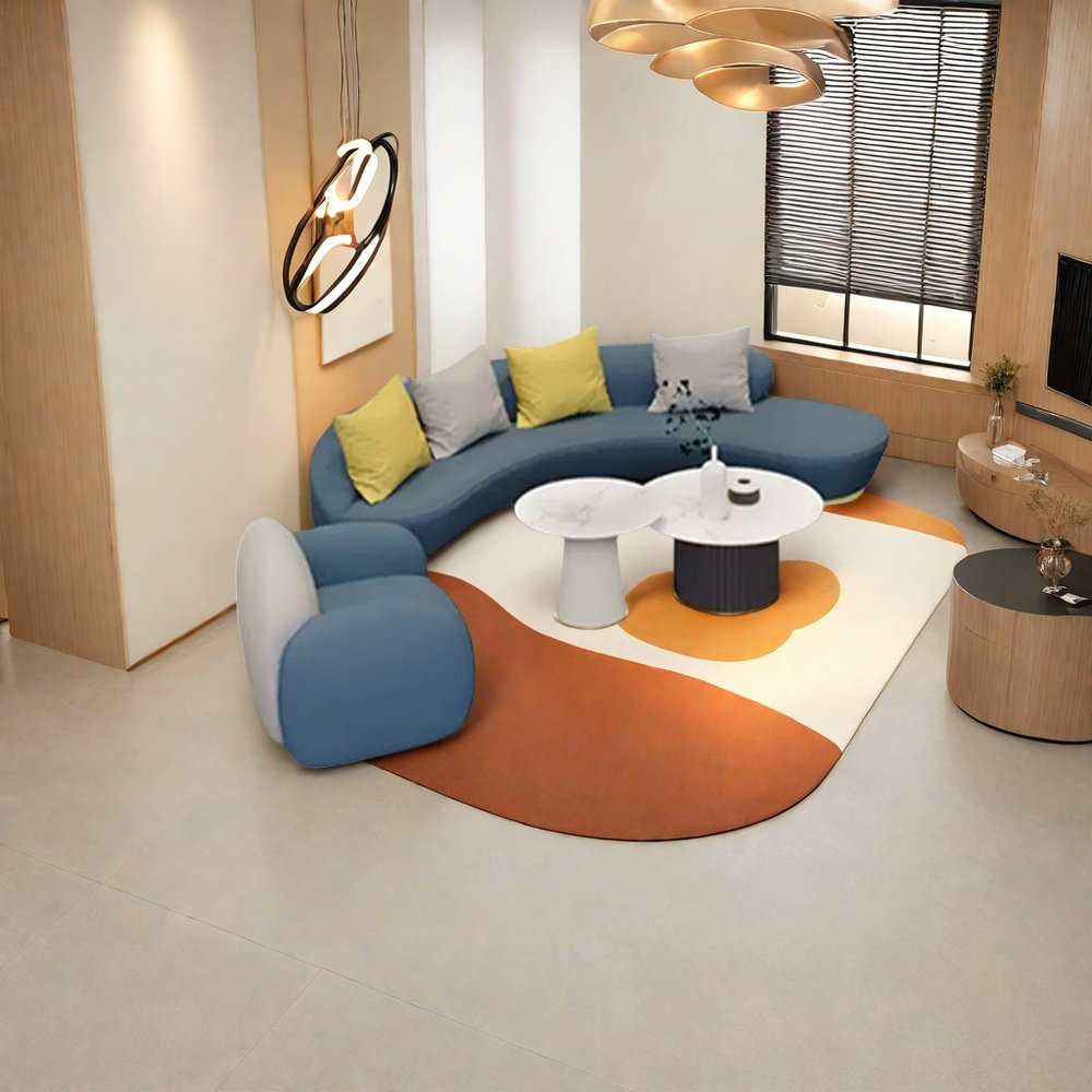 ANCOREY Personality light luxury curved sofa | Wayfair