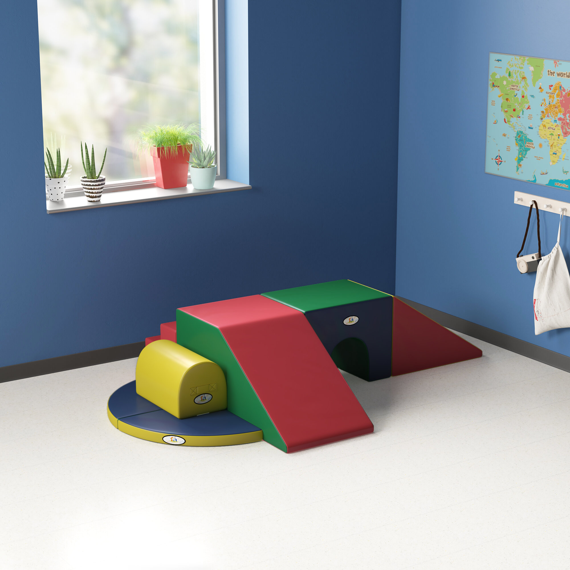 Foamnasium Adventure 7-Piece Soft Play Set & Reviews | Wayfair