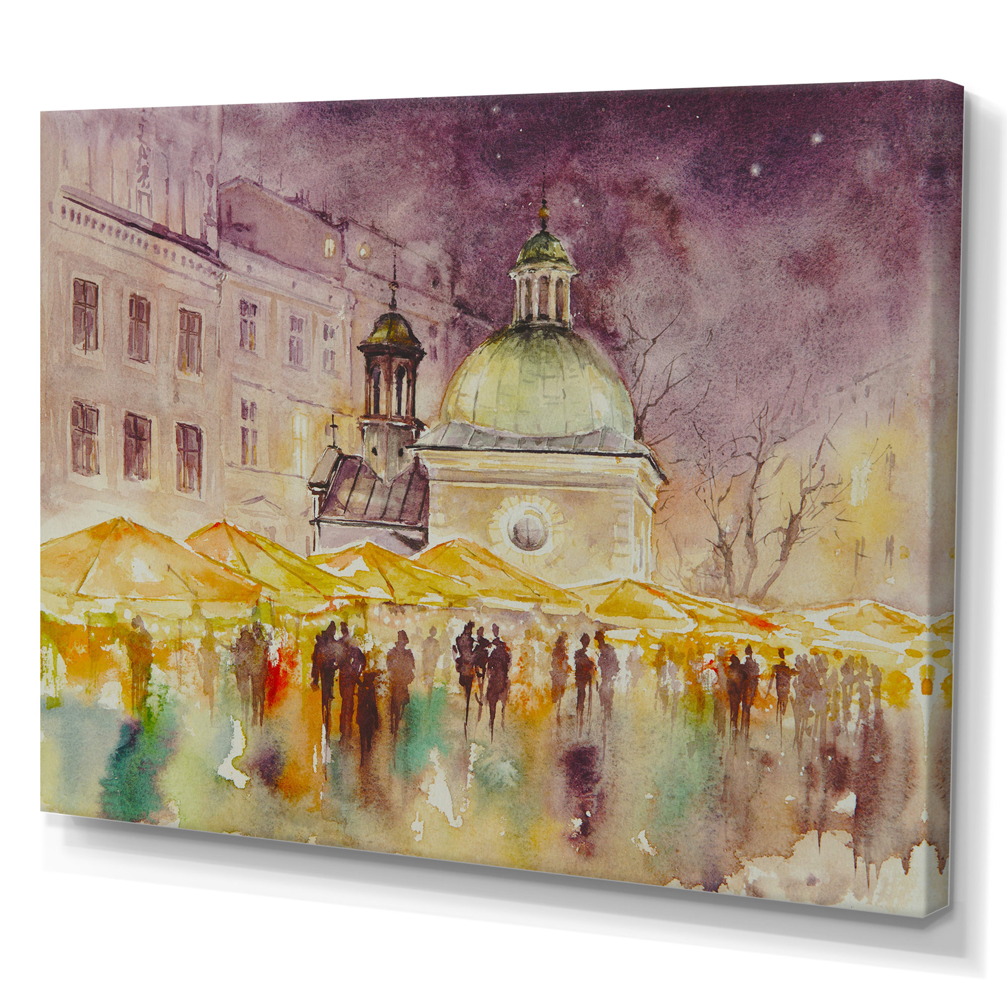 Winston Porter Abstract Church of St. Wojciech Ii - Graphic Art on ...