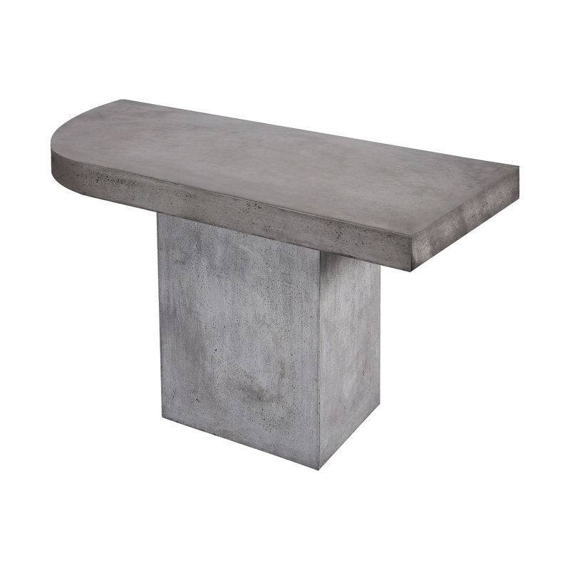 Trent Austin Design® Paulino Bar Counter with Stone/Concrete Outer ...
