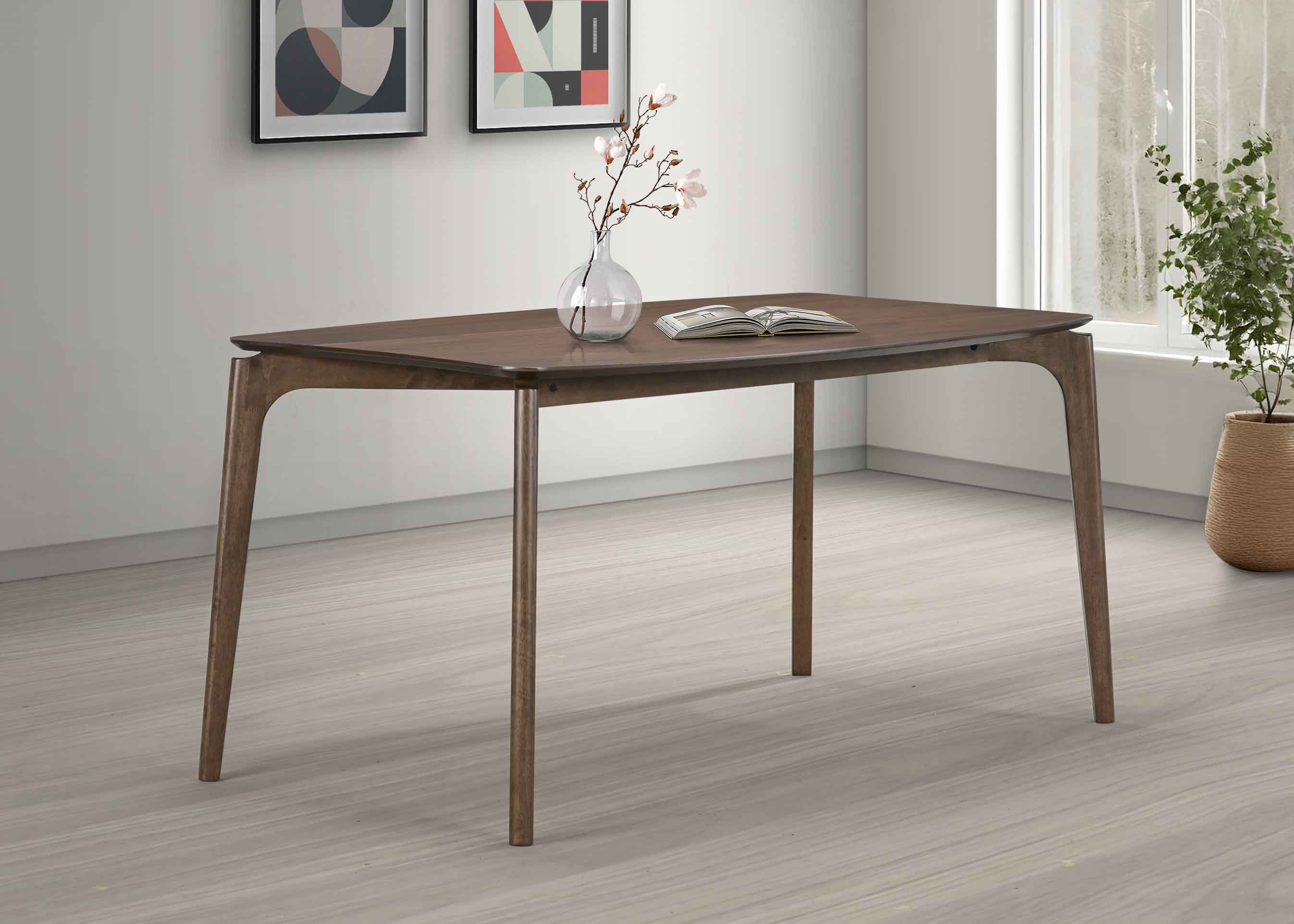 George Oliver Aspen Wood Dining Table & Reviews | Wayfair