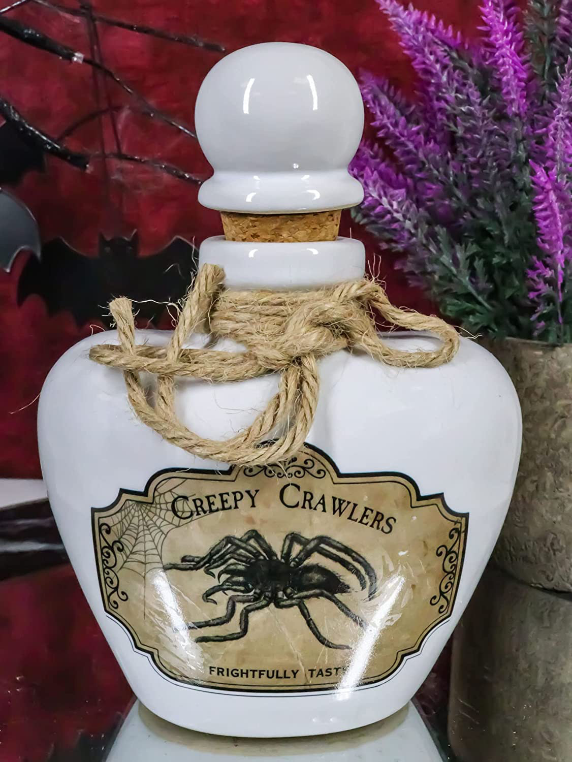 The Holiday Aisle® Ceramic Creepy Crawlers Spider Mad Doctor Scientist ...