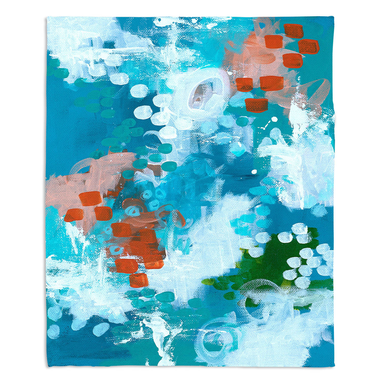 DiaNoche Designs Jeté orange Popping - Wayfair Canada