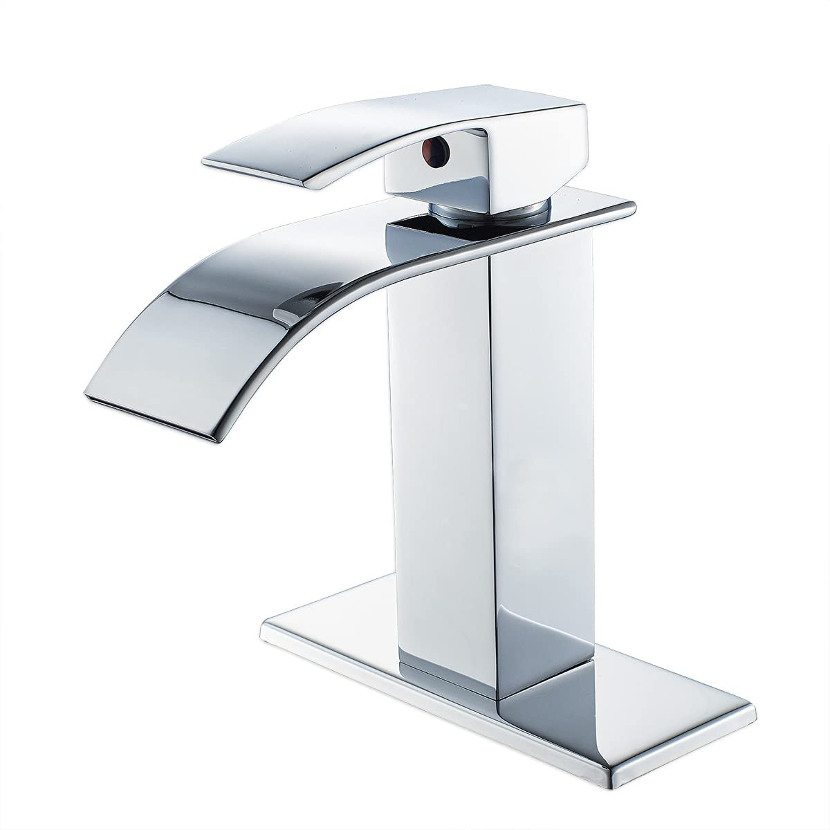 Fish hunter Bathroom Faucet Chrome Faucet For Bathroom Sink Single ...