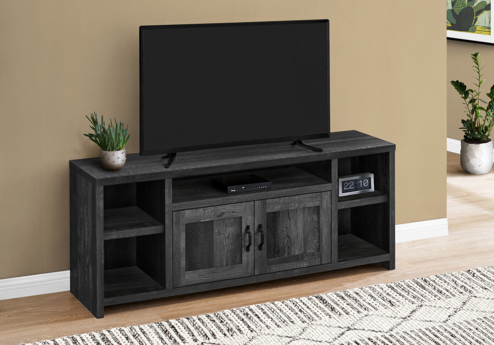 Gracie Oaks Tv Stand, 60 Inch, Console, Media Entertainment Center ...