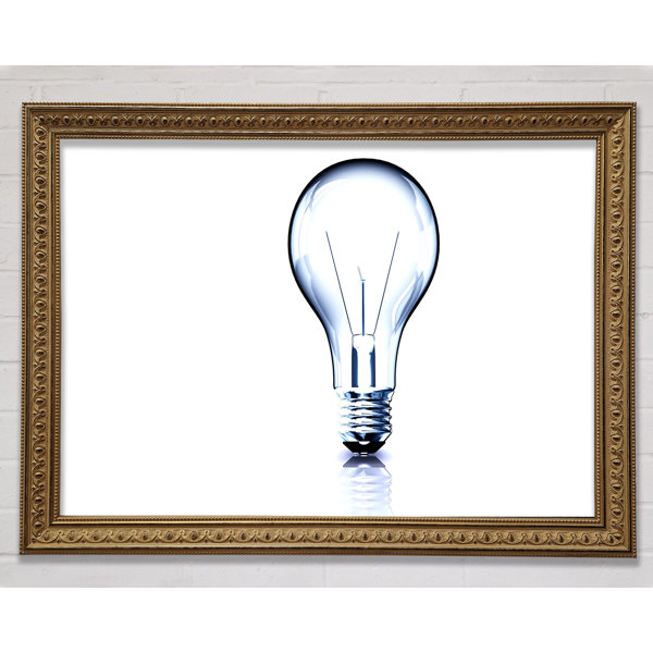 Ebern Designs Light Bulb - Single Picture Frame Art Prints | Wayfair.co.uk