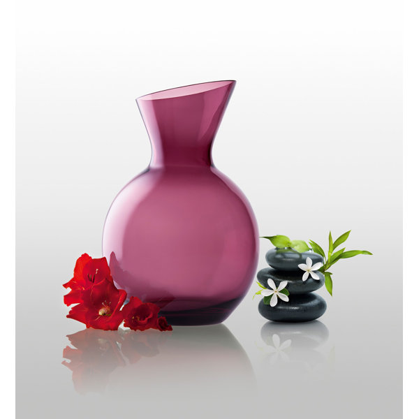 Majestic Crystal Yoder Glass Table Vase | Perigold