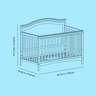 Graco Paris 4-in-1 Convertible Crib & Reviews | Wayfair