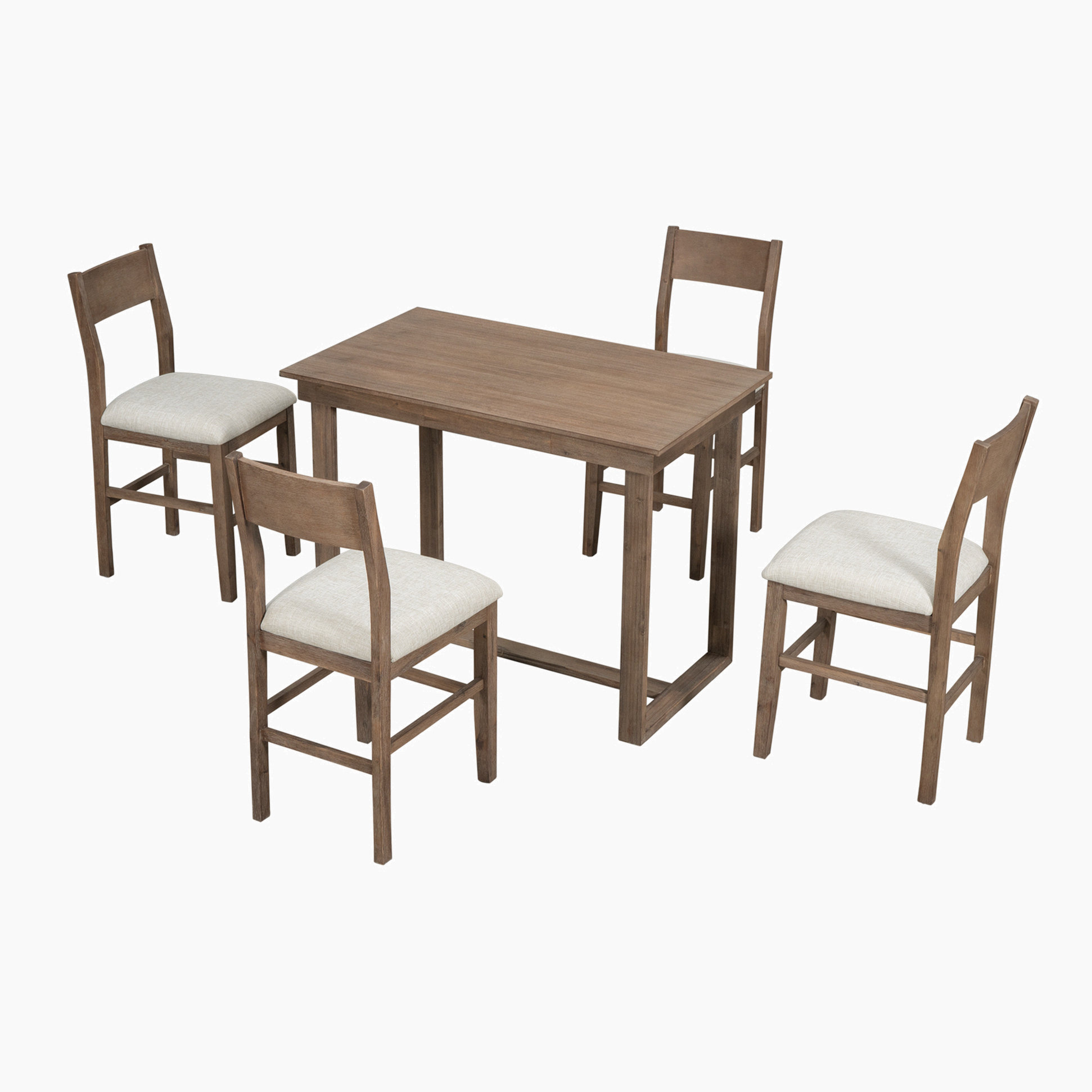 Red Barrel Studio® Xee 47.2 L x 31.5 W Dining Set | Wayfair