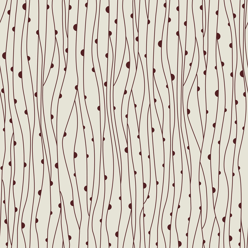 Ivy Bronx Kashvi Lines Basic Removable Peel and Stick Wallpaper Panel ...
