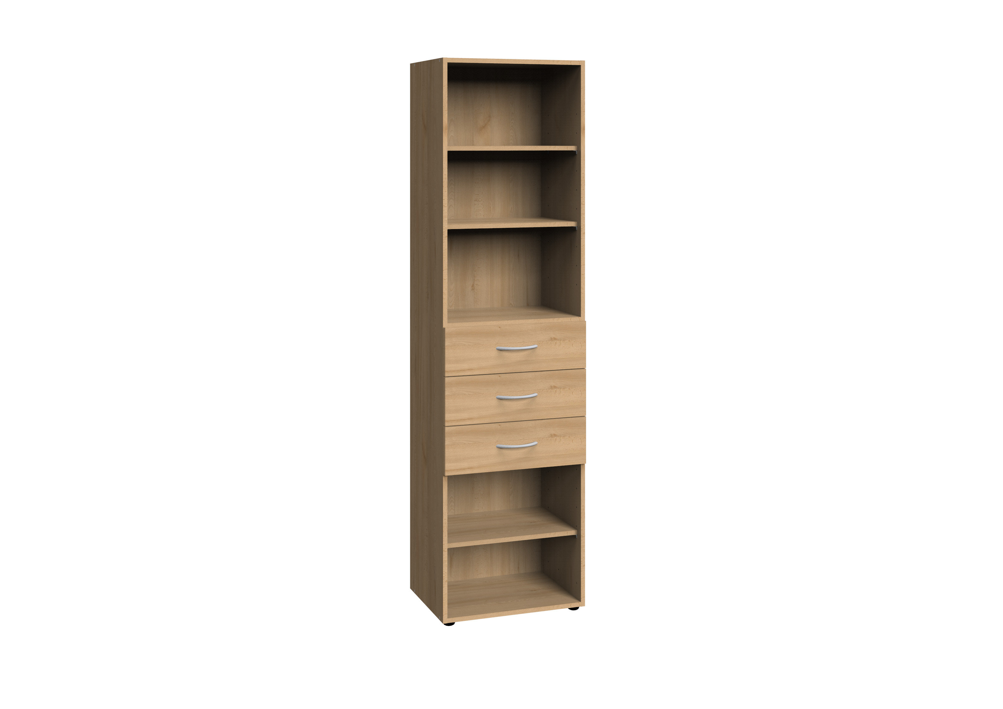 Brayden Studio Alfwin Regal 185cm 3 Shelf Shelving Unit | Wayfair.co.uk