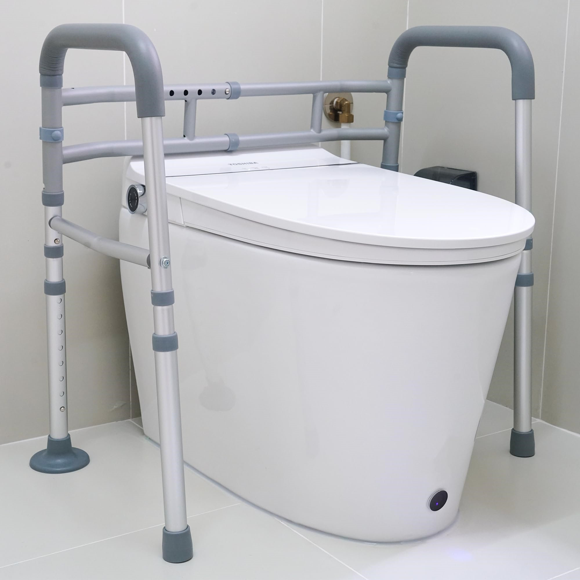 Belfry Bathroom Housman Toilet Safety Rails, Adjustable Toilet Rails ...