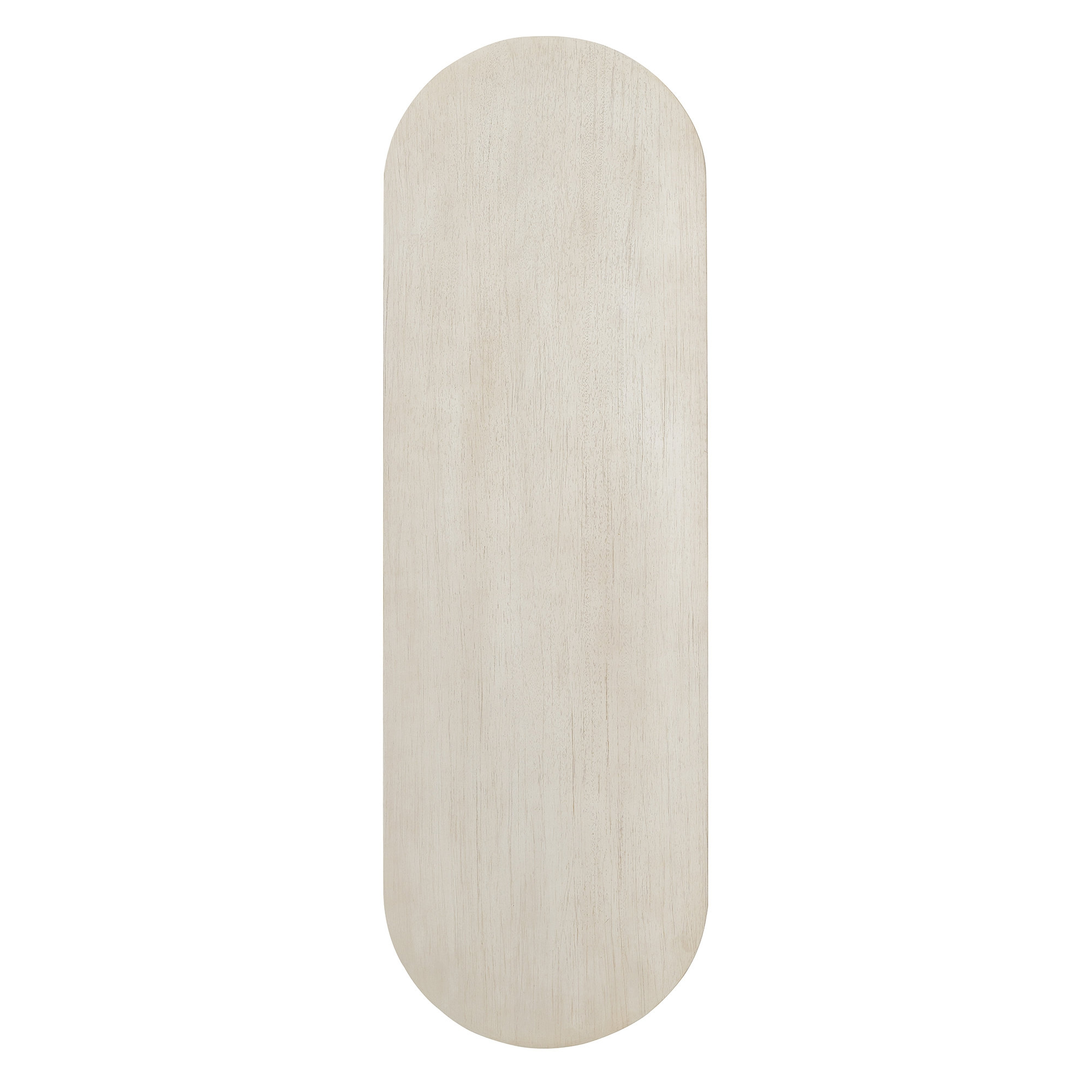 Ebern Designs Minimalist Console Table With Rounded Edges And Storage ...