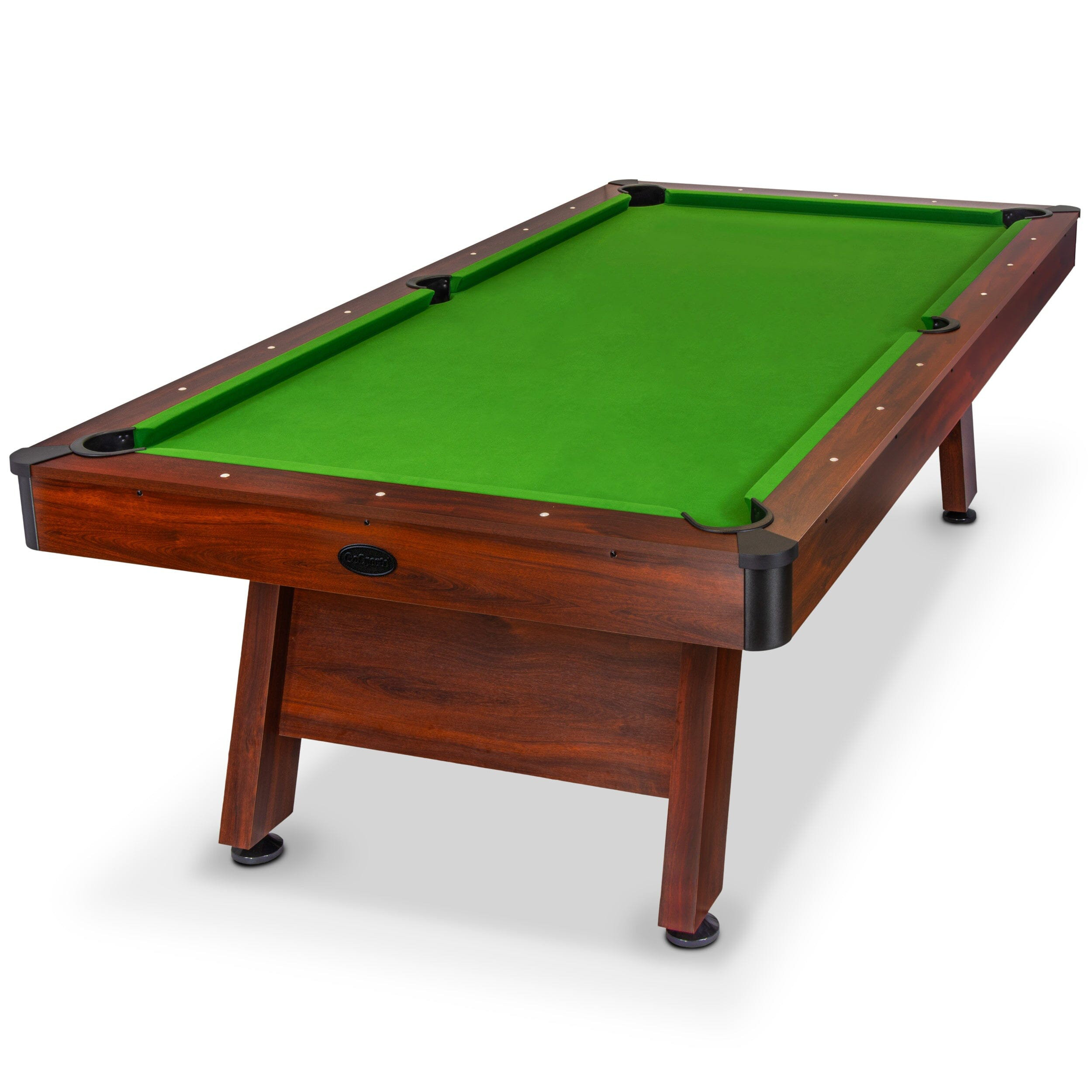 GoSports 8 ft Pool Tables with Wood Finish - Billiards Game Room Table for Adults & Family ...