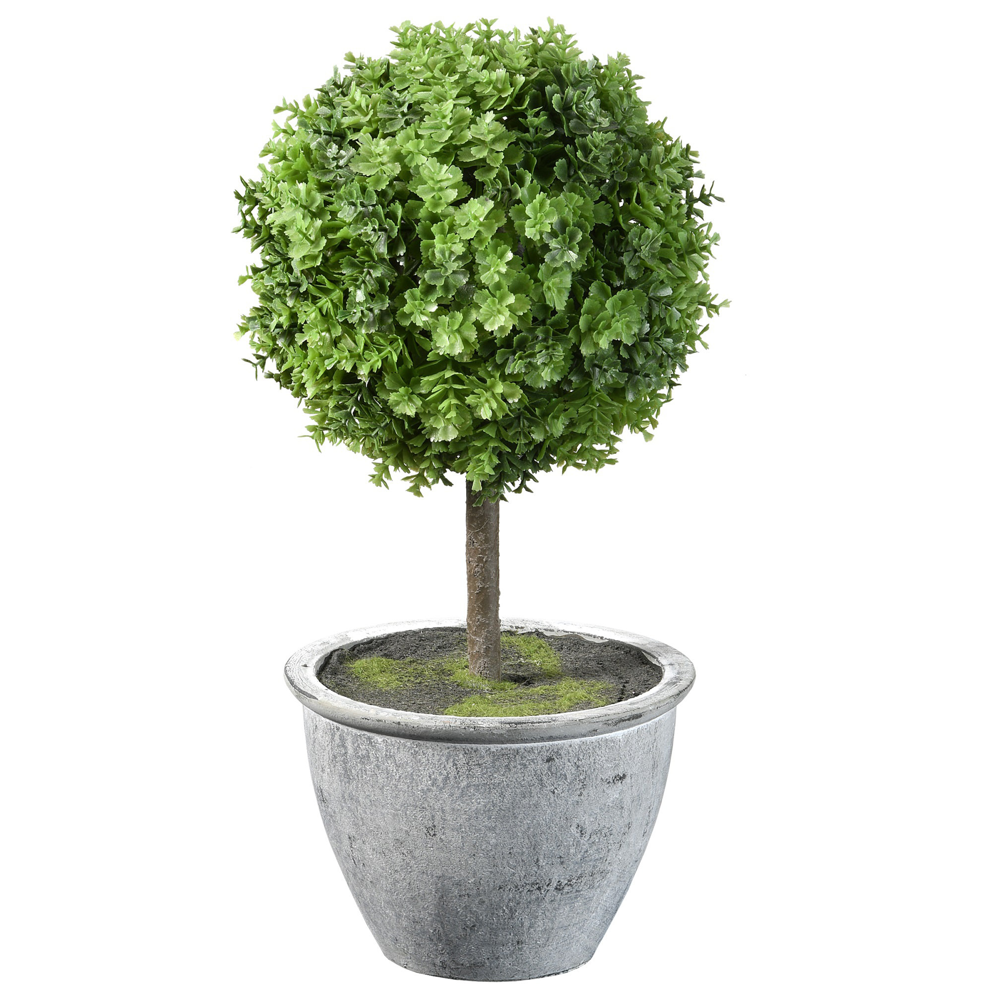 Primrue 13" Artificial Single Ball Topiary | Wayfair