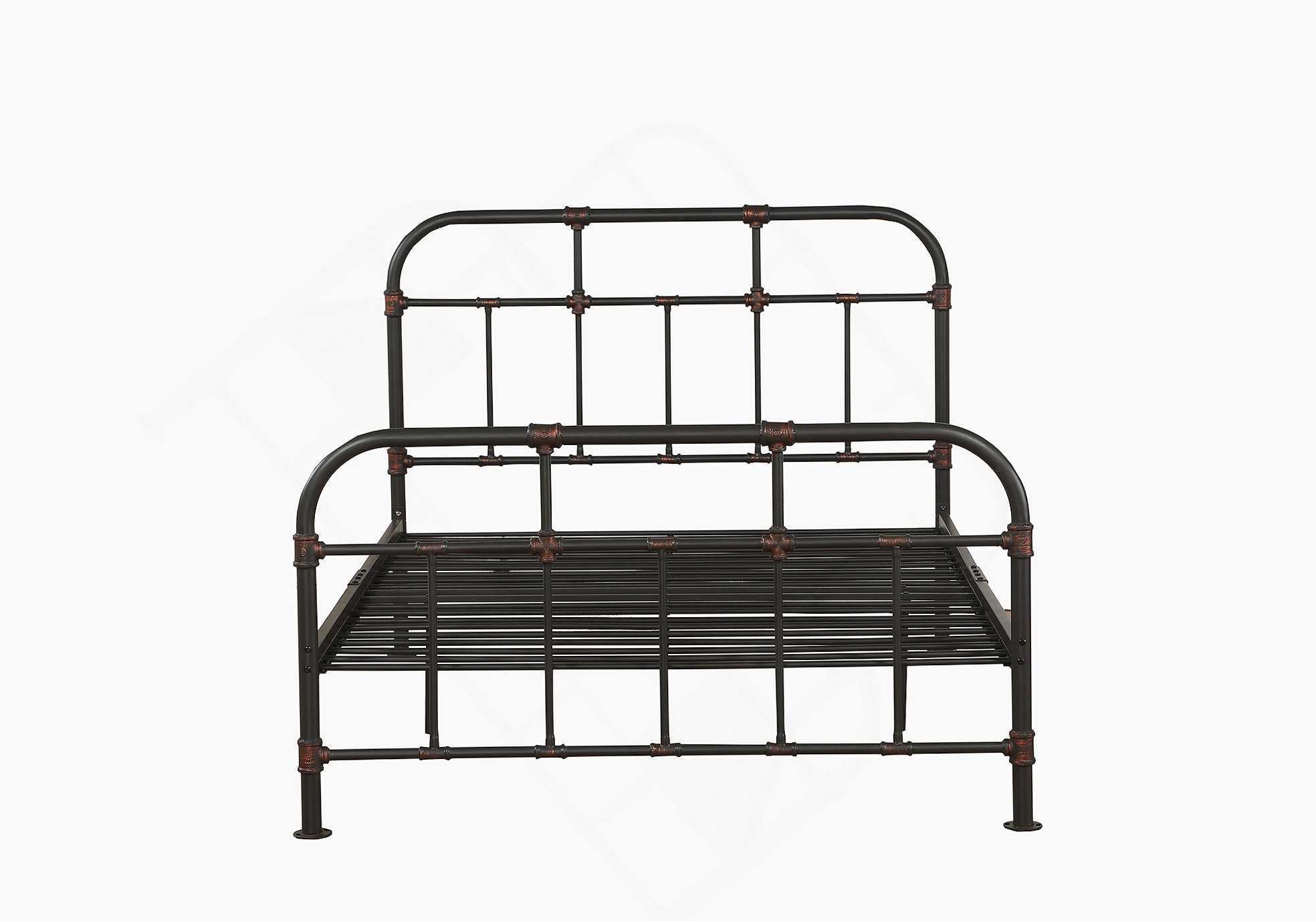 17 Stories Nicipolis Sandy Gray Finish Full Bed | Wayfair