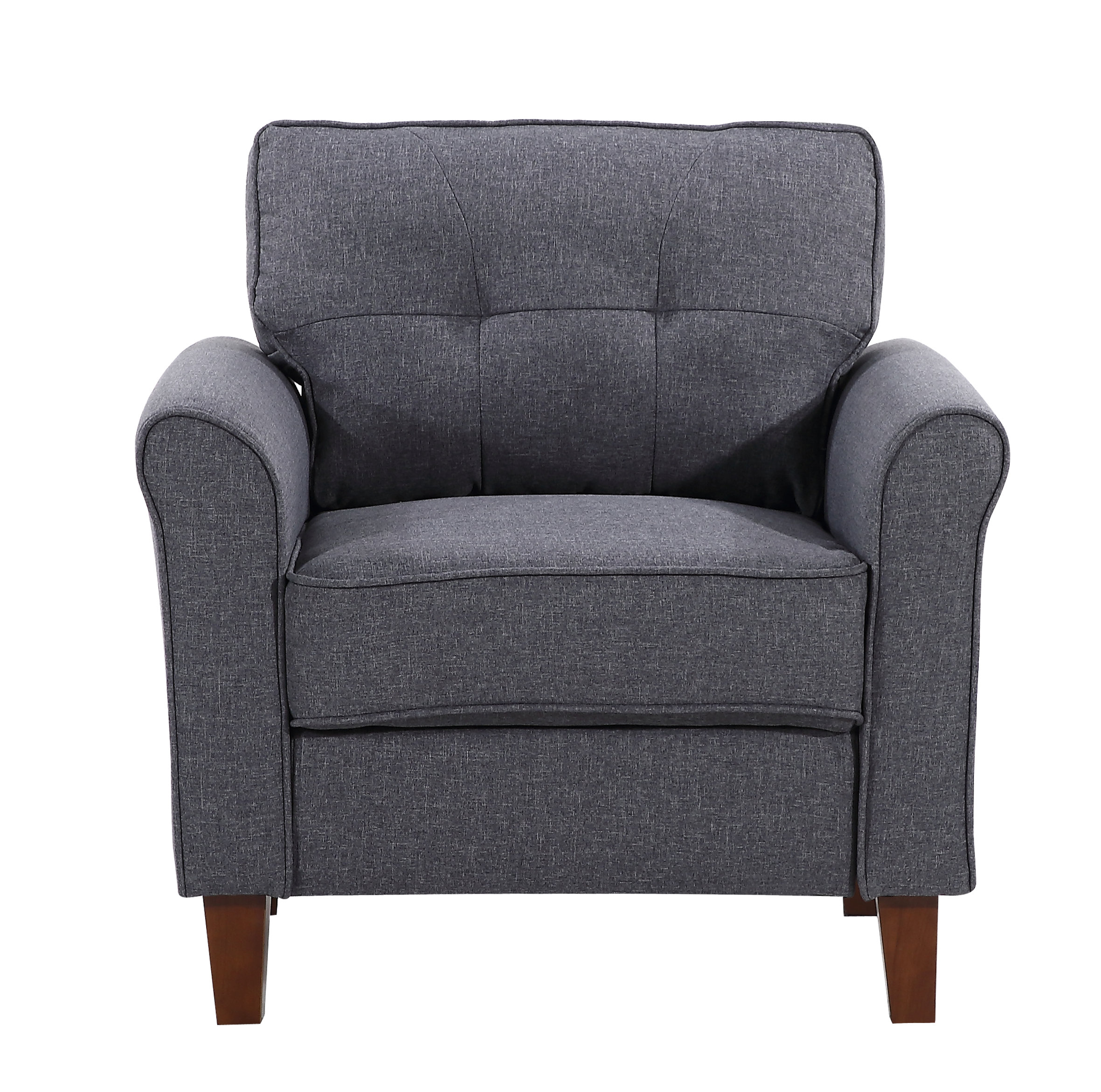 Winston Porter Matilda 32.87" Wide Tufted Velvet Armchair & Reviews ...