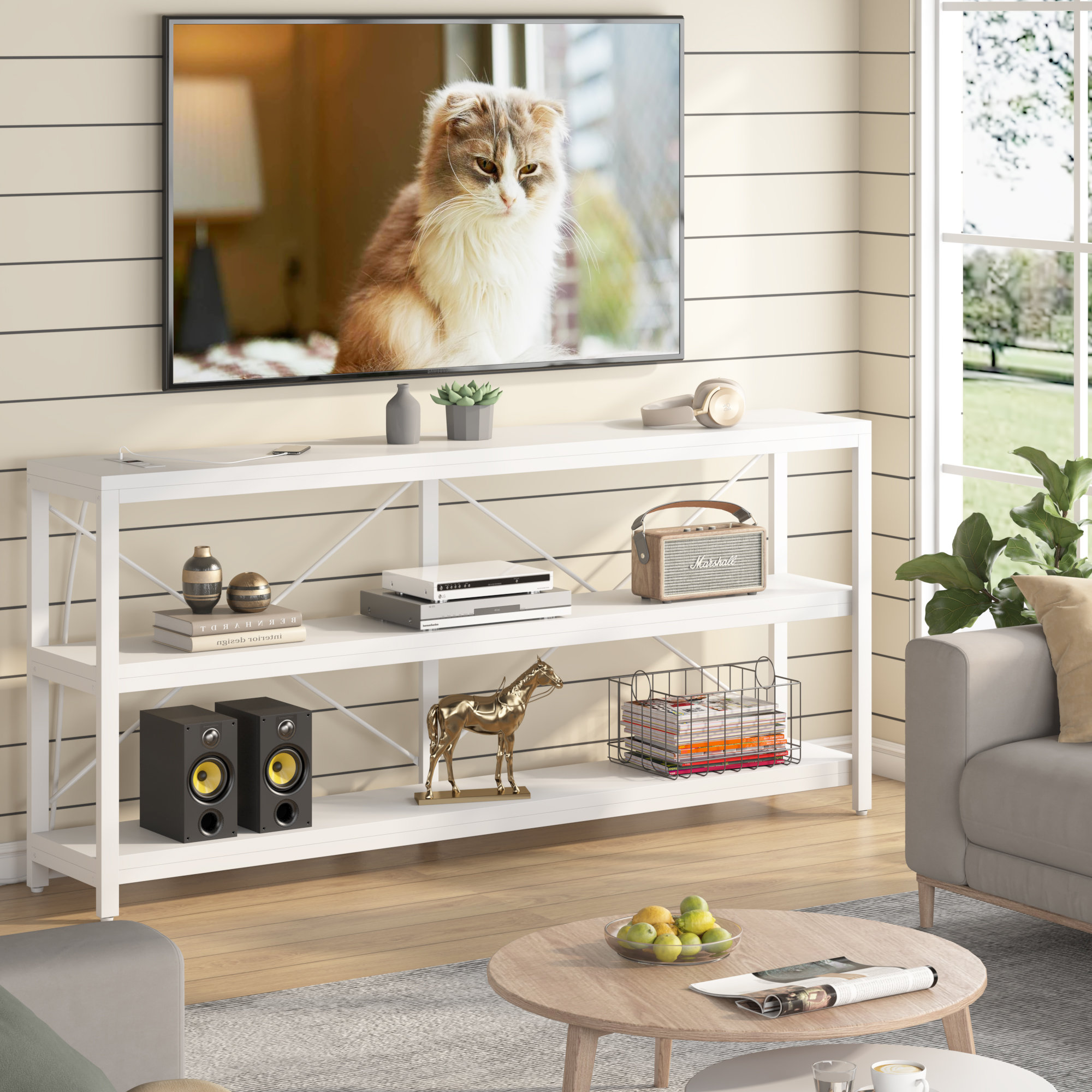 Ebern Designs Randen 70'' Console Table - Wayfair Canada