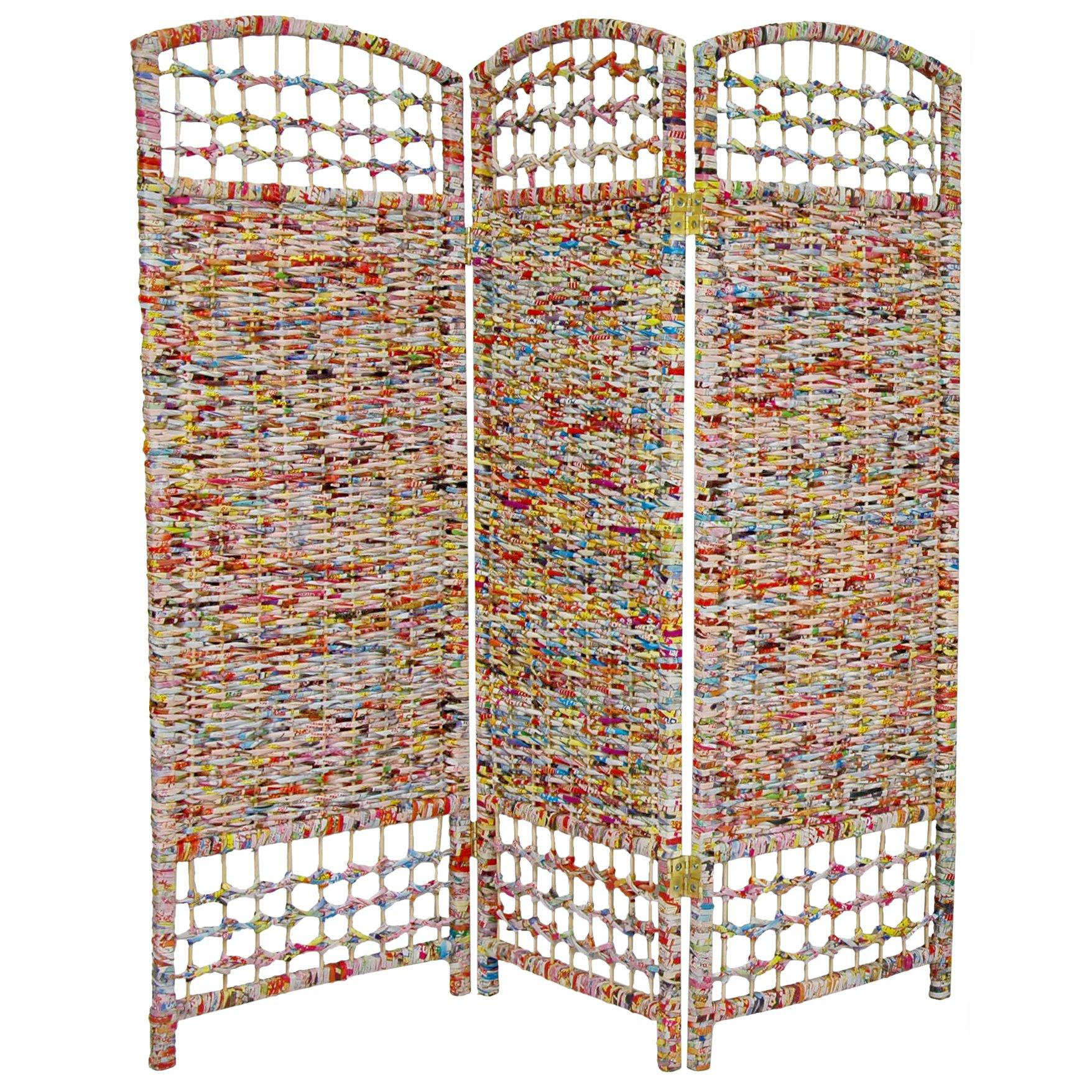 Bungalow Rose Diadra 4 Ft. Short Folding Screen & Reviews | Wayfair