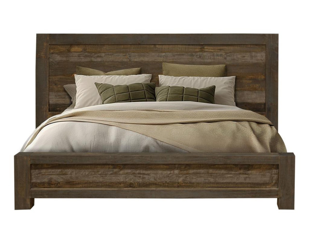 Millwood Pines Dobby Low Profile Footboard Bed - Wayfair Canada